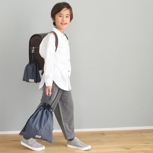【北欧シンプル無地】kukka ja puu 巾着袋 大 体操着入れ 入園 入学／クッカヤプー ｜ アンジェ web shop（本店）