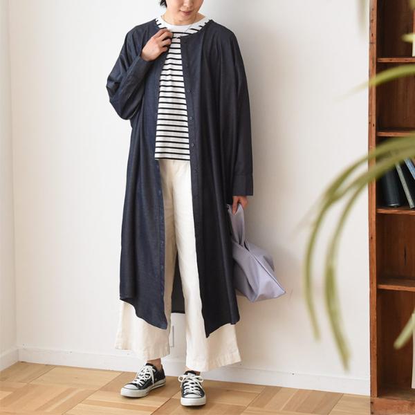 リラクシーシルエット 羽織りにもなる ドルマンスリーブ ワンピース シャツワンピース／kauliina カウリーナ【送料無料】【2/19FMD ...